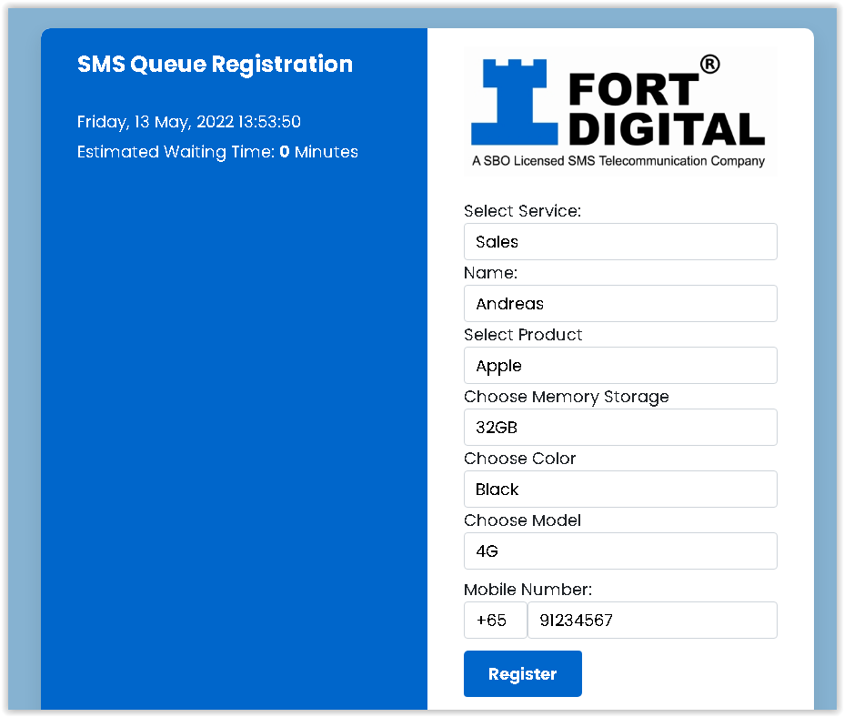 Redemption and Product Launch (Queue System) – Fort Digital Pte Ltd ...