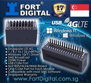 4G LTE Modems and Hardware – Fort Digital Pte Ltd – SMS, OTP, API ...
